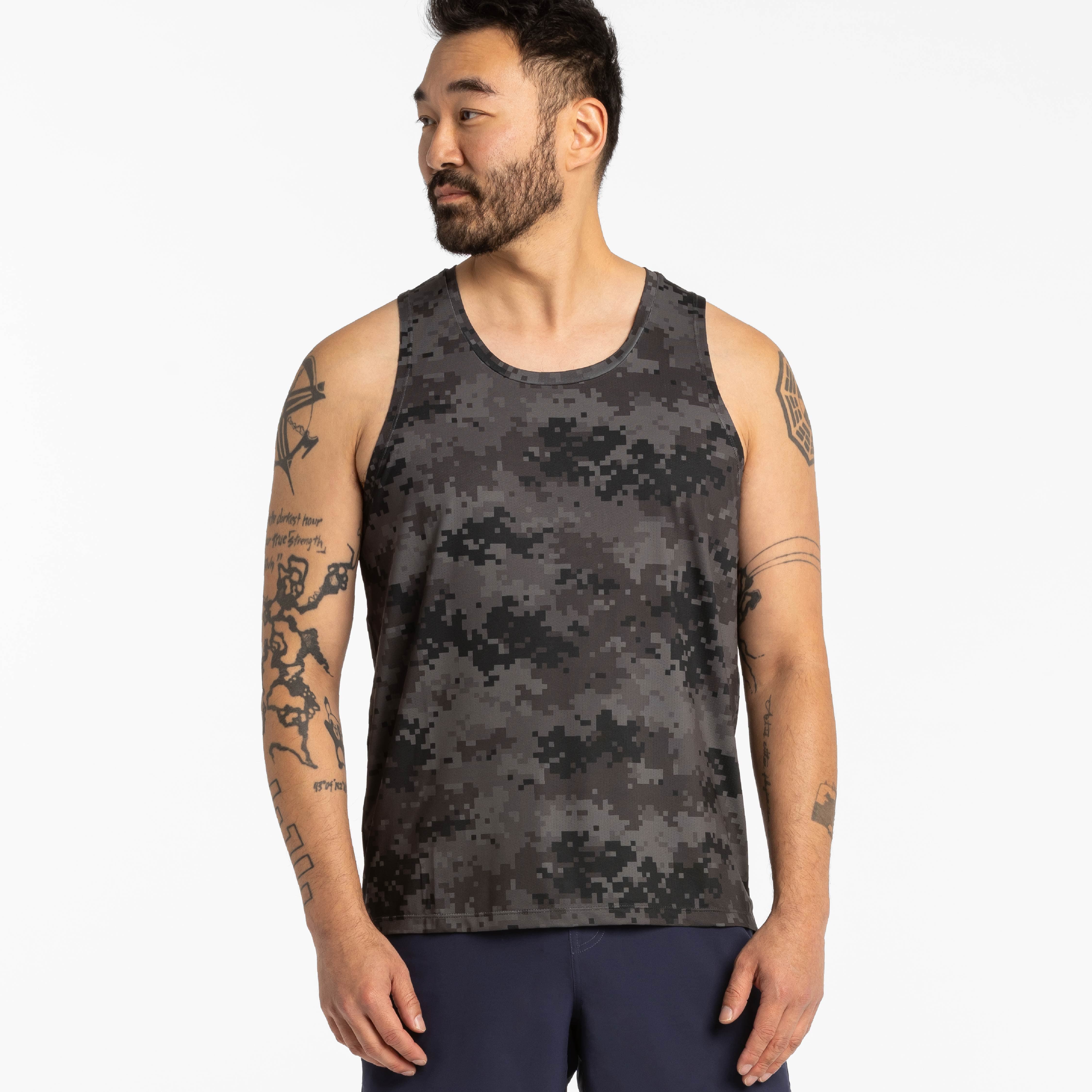 Ash & Erie Stealth Hybrid Ultralight Tanks for Short Men