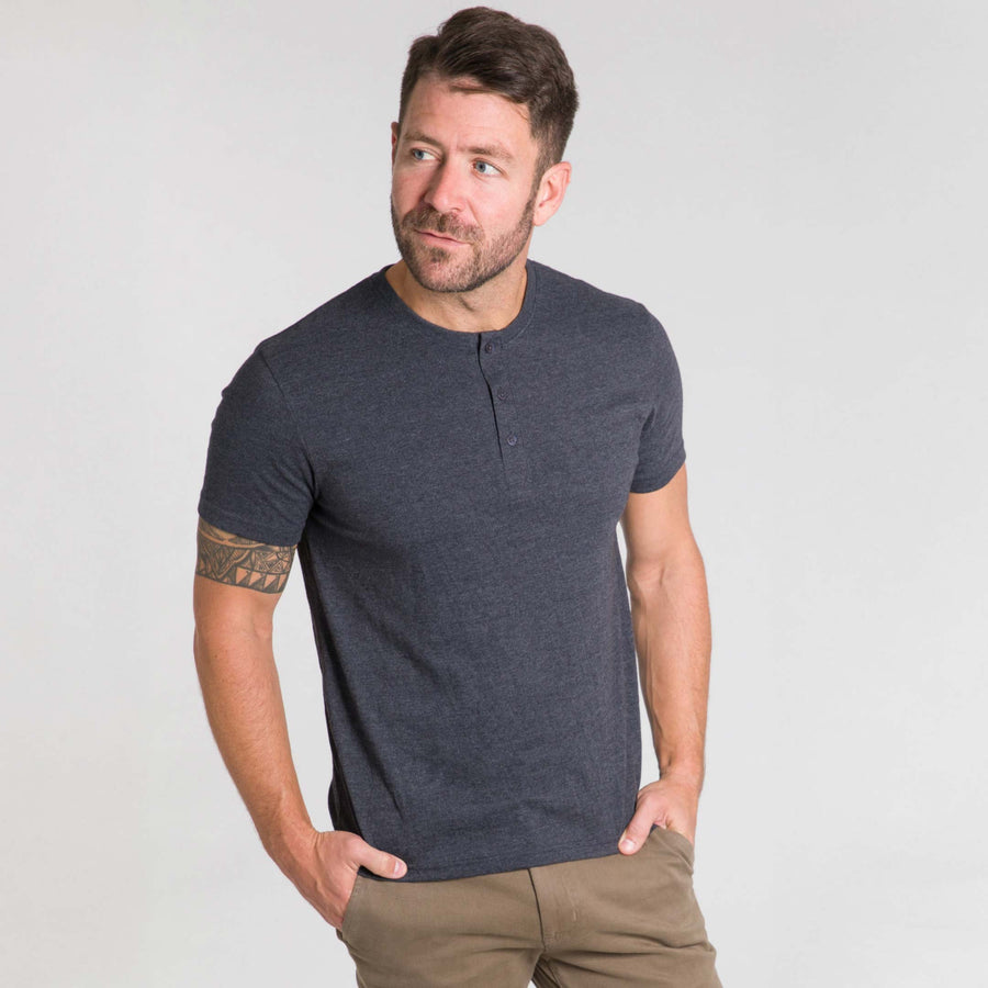 Buy Henleys for Short Men | Ash & Erie