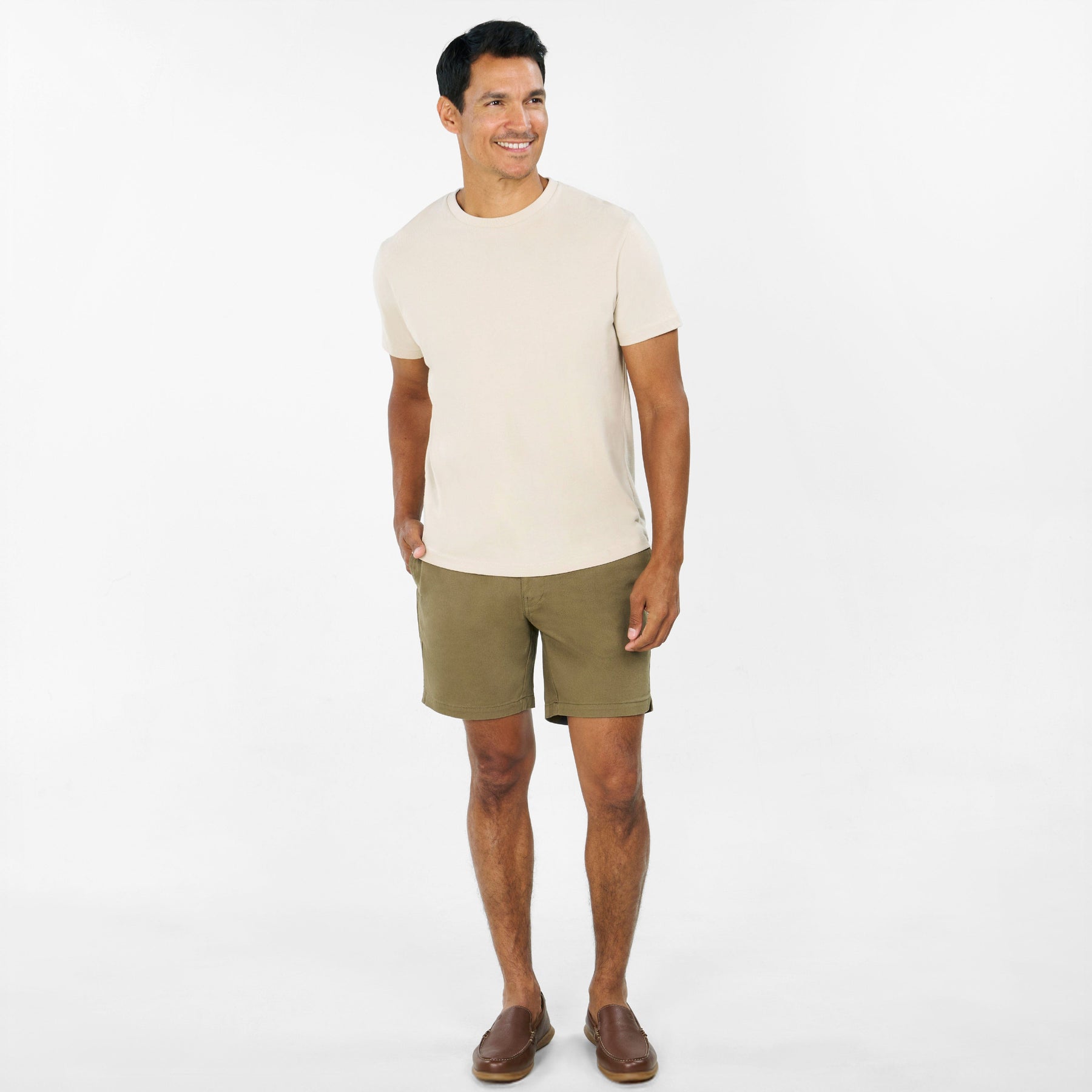 Ash & Erie Nimbus Crew Neck T-Shirt for Short Men