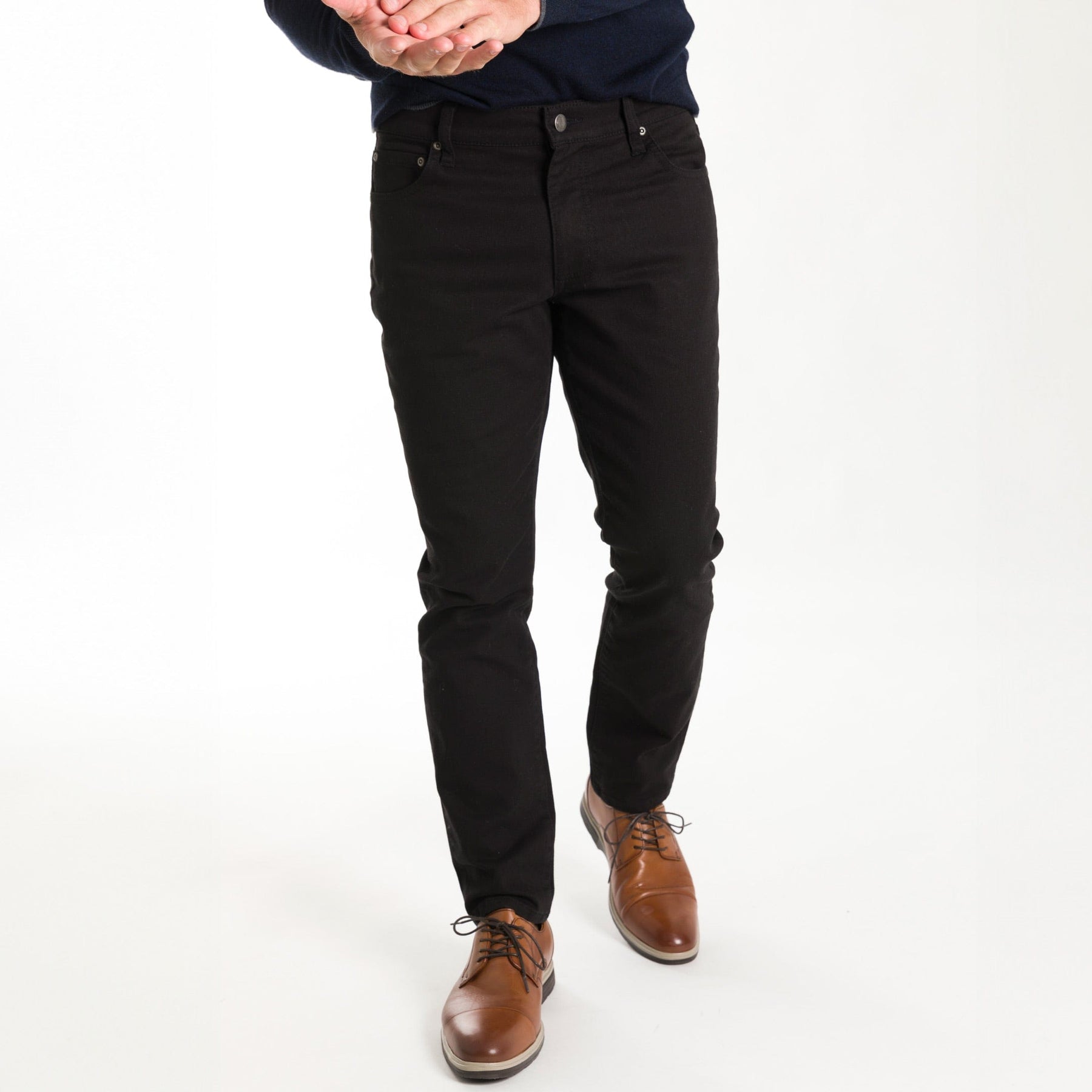 Ash & Erie Night Sky Weekend Jeans for Short Men