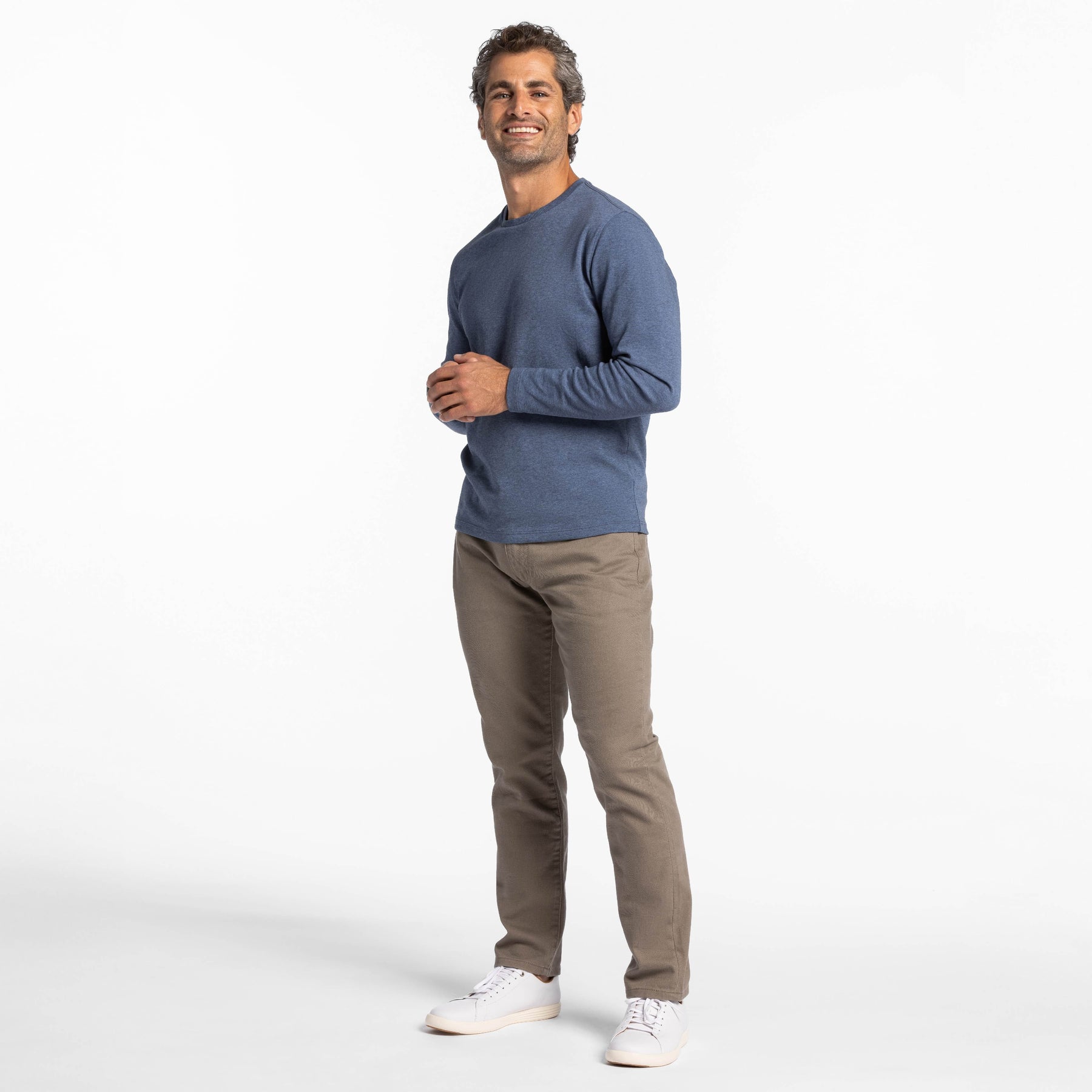 Ash & Erie Sandstone Weekend Jeans for Short Men